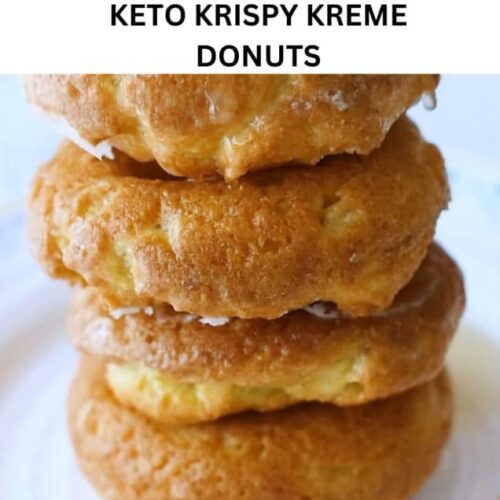 KETO KRISPY KREME DONUTS - EASY KETO RECIPES