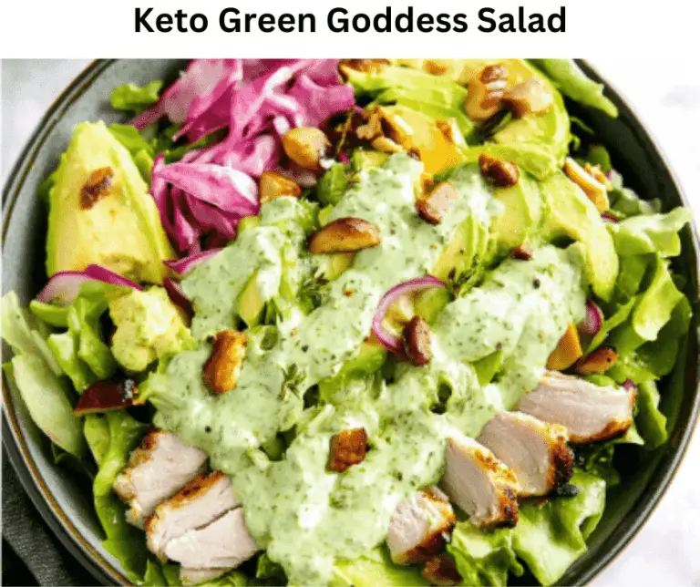 Keto Green Goddess Salad - EASY KETO RECIPES