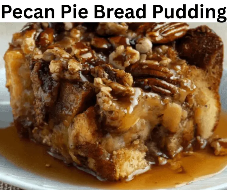 Mediterranean Pecan Pie Bread Pudding - EASY KETO RECIPES